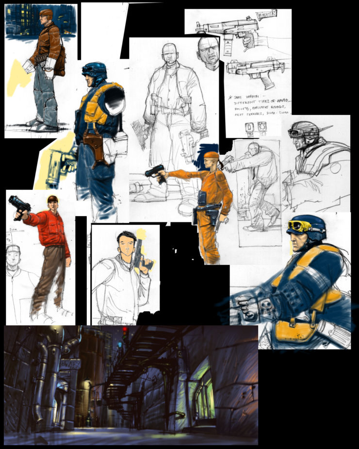 Vintage Art Shows the Roots of Rockstar North | Video Game History ...