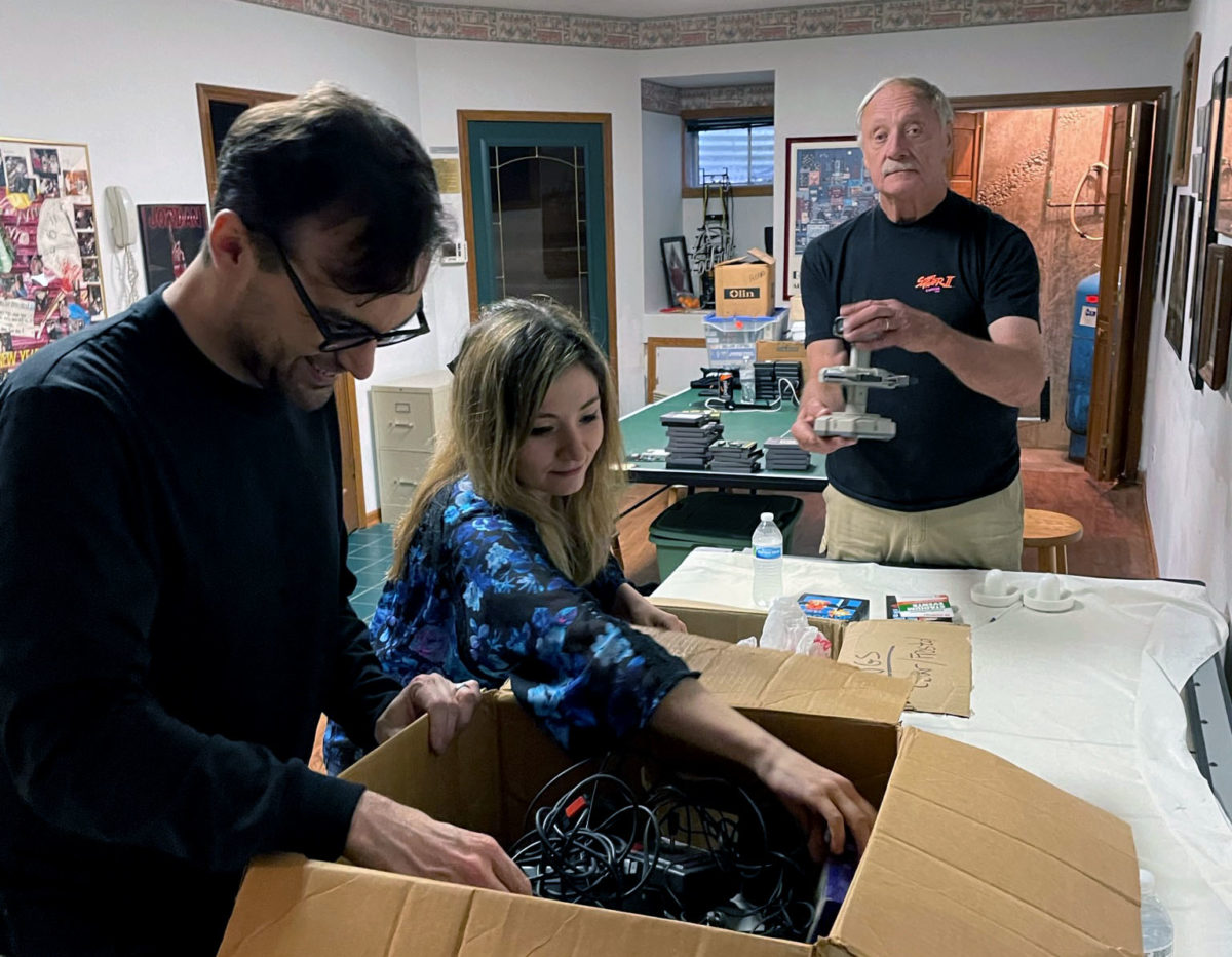 The prototypes in Ed Semrad's basement | Video Game History Foundation