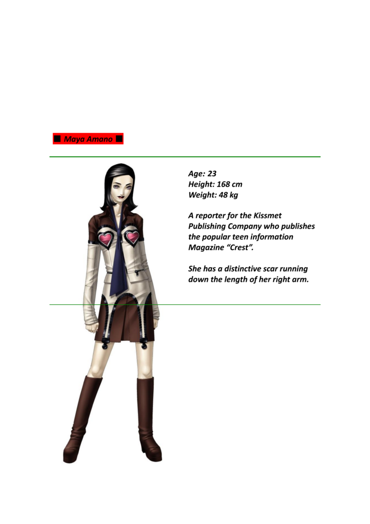 Persona 2 Pitch Document | Video Game History Foundation