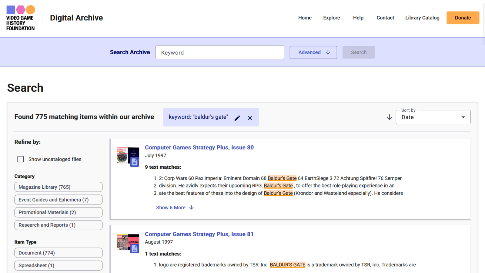 The VGHF Library opens in early access | Video Game History Foundation